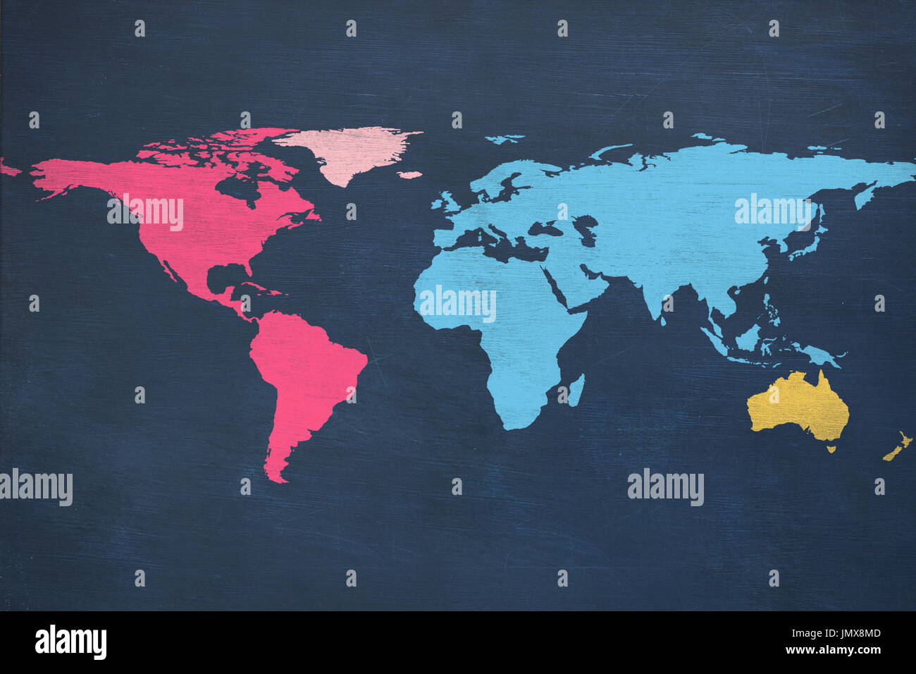 Digital composite colorful map hi-res stock photography and images - Alamy