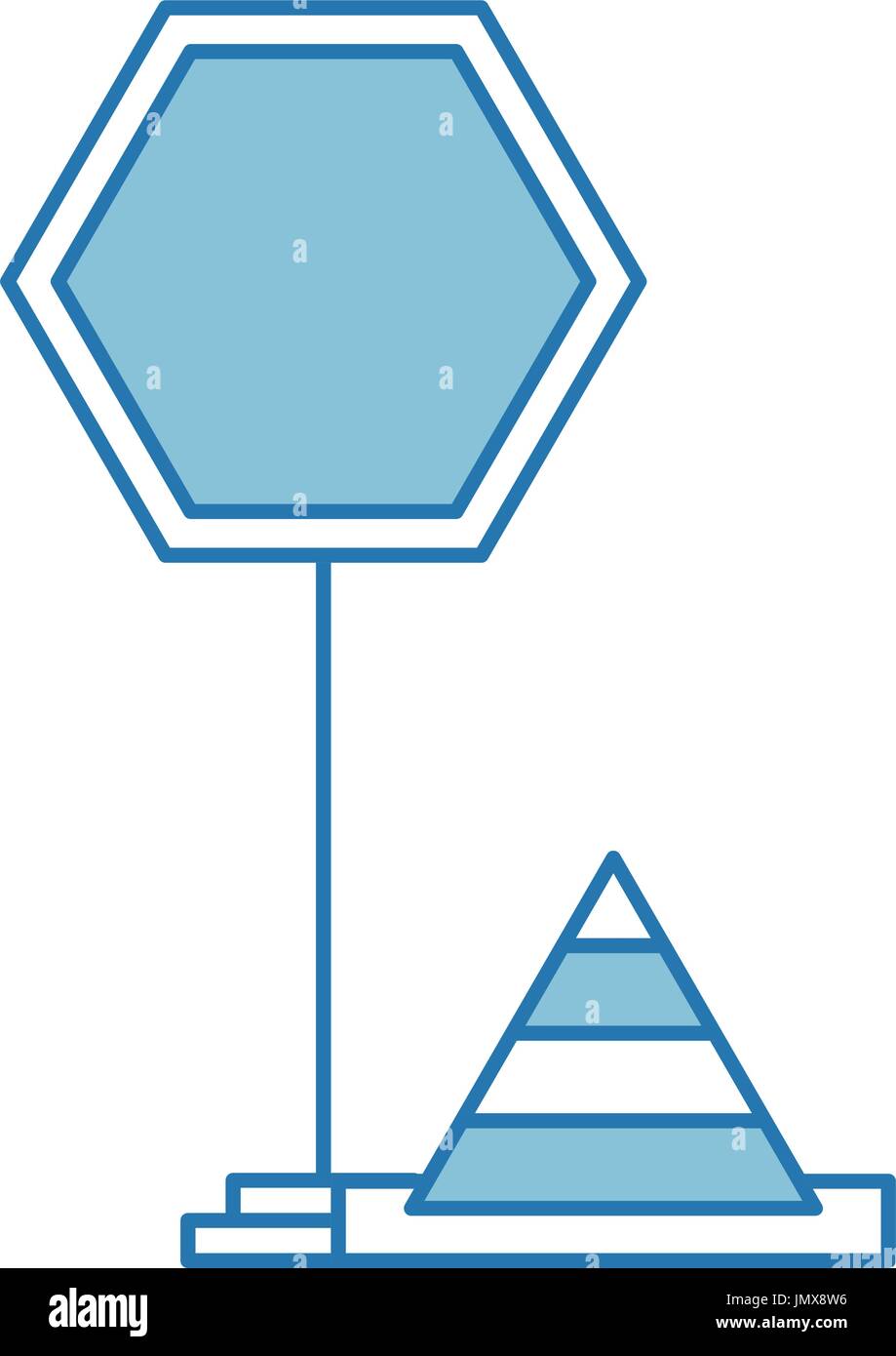 traffic signal with cone Stock Vector Image & Art - Alamy