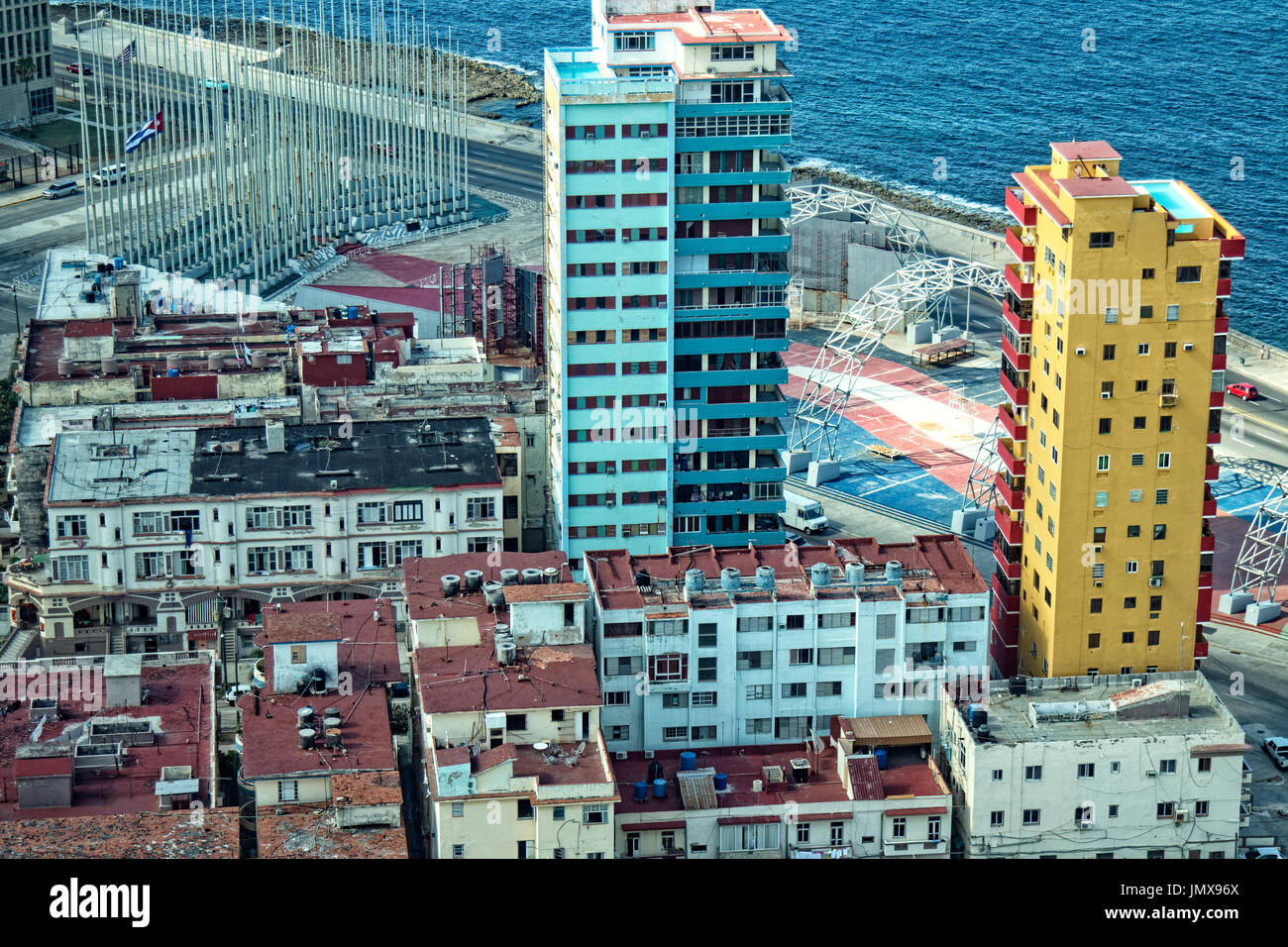 Aerial view of Havana, Cuba Stock Photo - Alamy