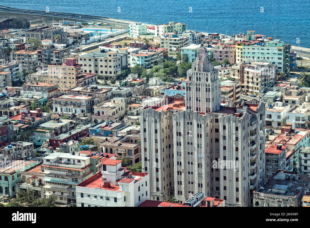 Aerial view of Havana, Cuba Stock Photo - Alamy