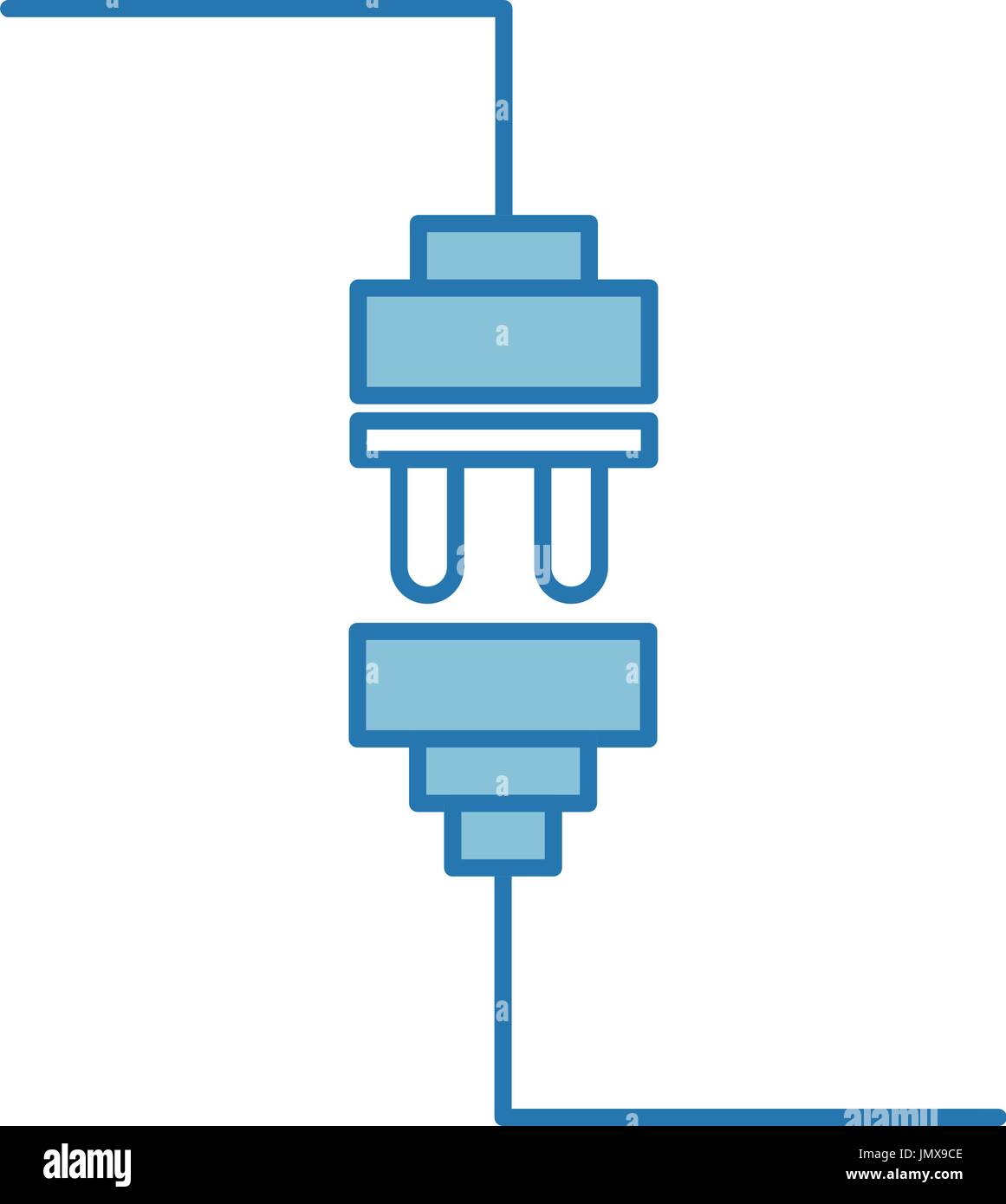 wire cable connector icon Stock Vector Image & Art - Alamy