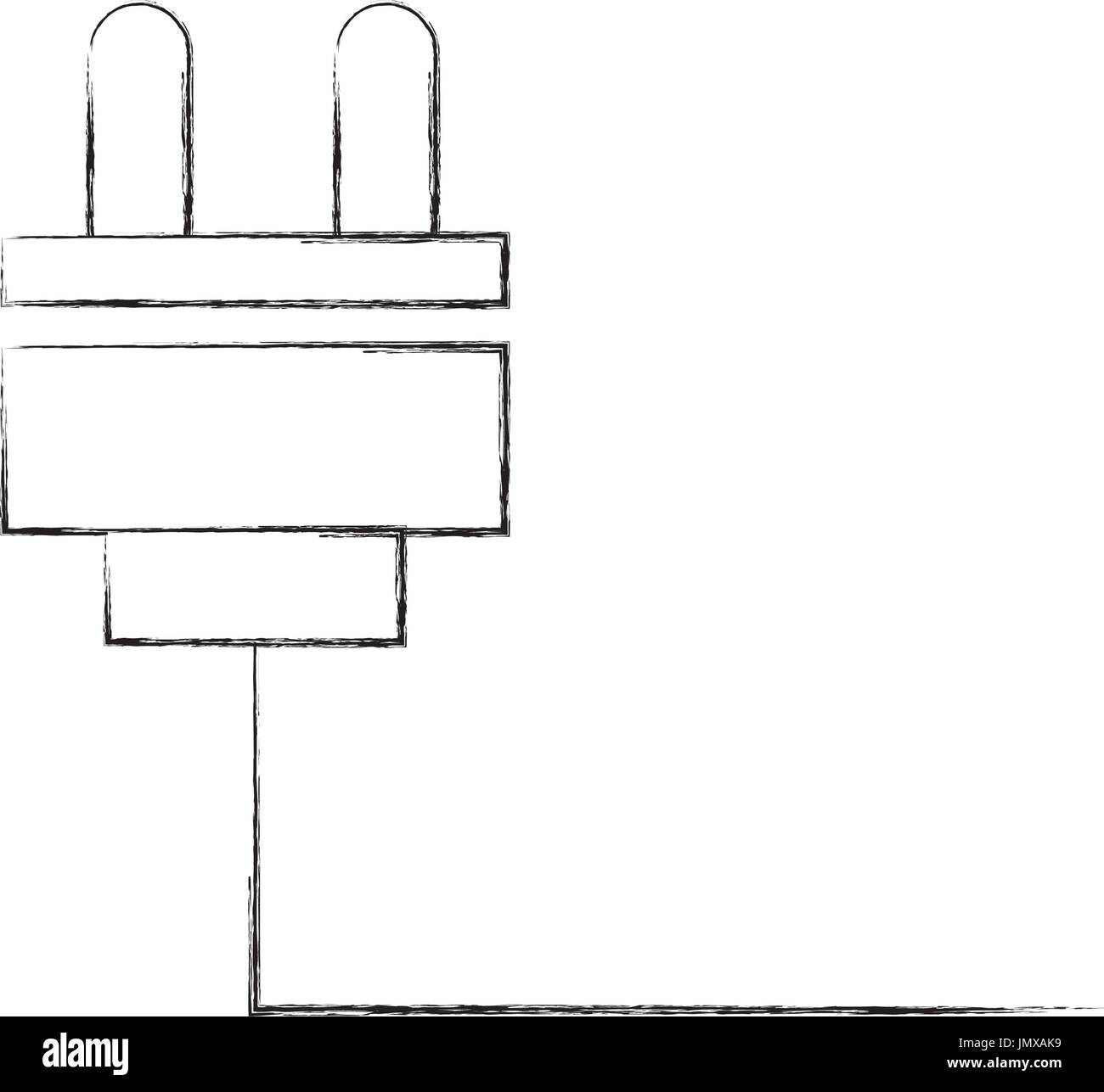 wire cable connector icon Stock Vector Image & Art - Alamy