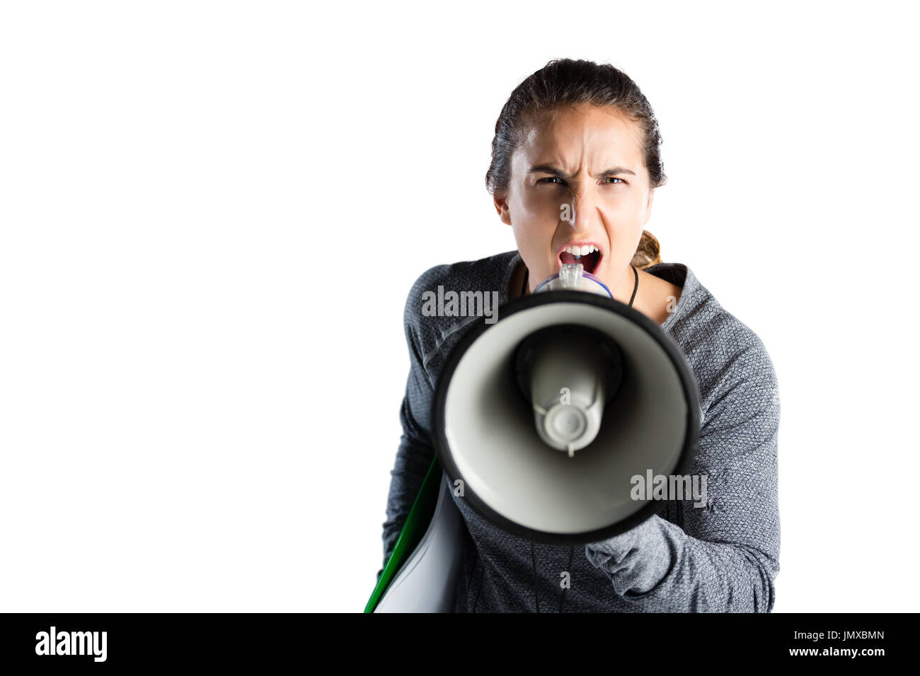 Sports coach shouting hi-res stock photography and images - Alamy