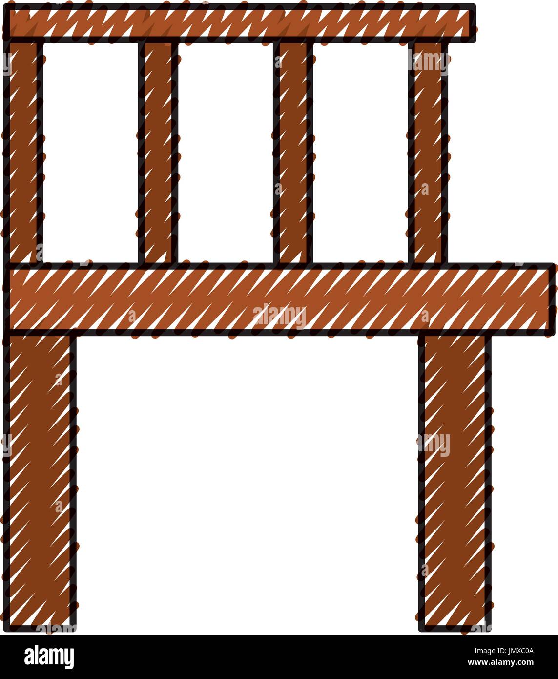 Wooden pier isolated icon Stock Vector Image & Art - Alamy