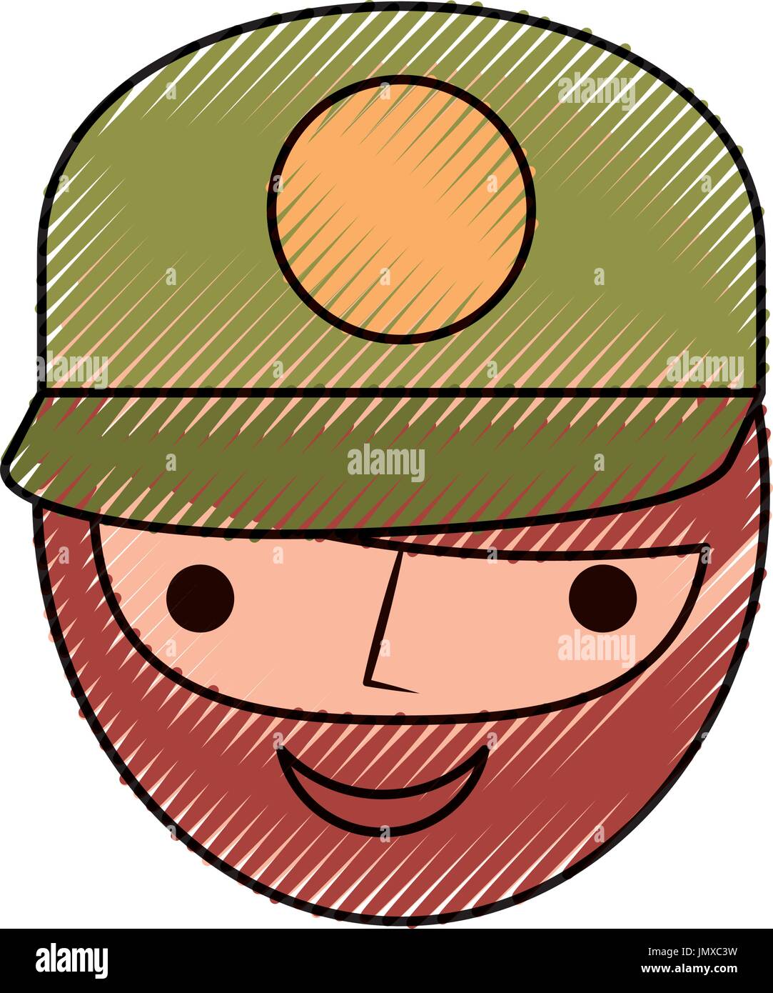 fisherman with hat avatar character Stock Vector Image & Art - Alamy