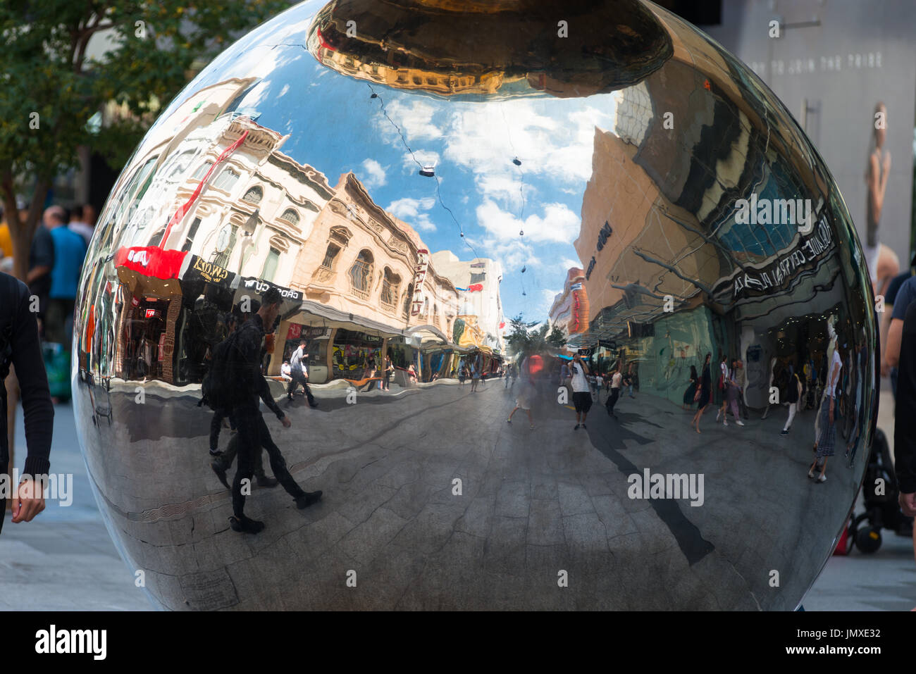 Rundle mall sculpture balls hi-res stock photography and images - Alamy
