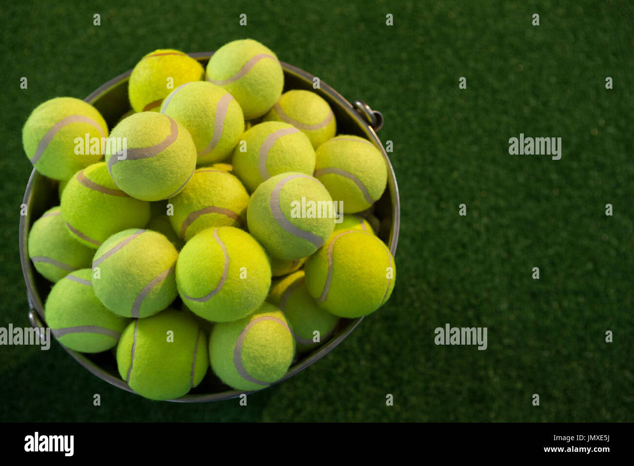 Tennis balls in container hi-res stock photography and images - Alamy
