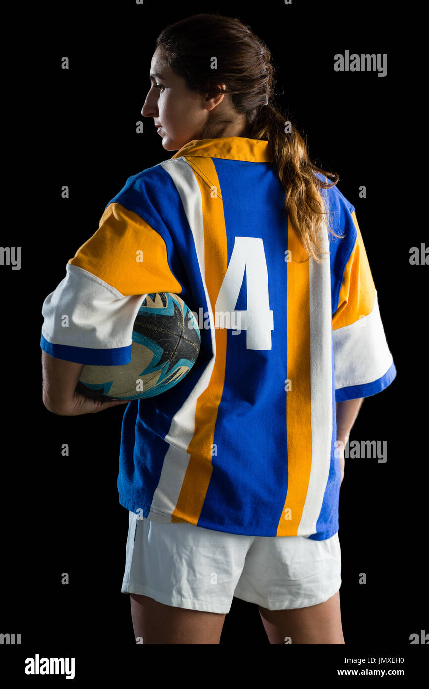 Rugby number 4 hi-res stock photography and images - Alamy