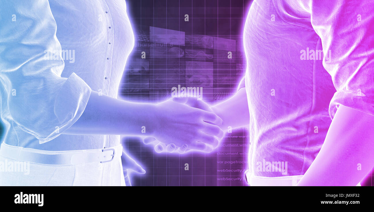 Successful Partnership and Business Collaboration as Concept Stock ...