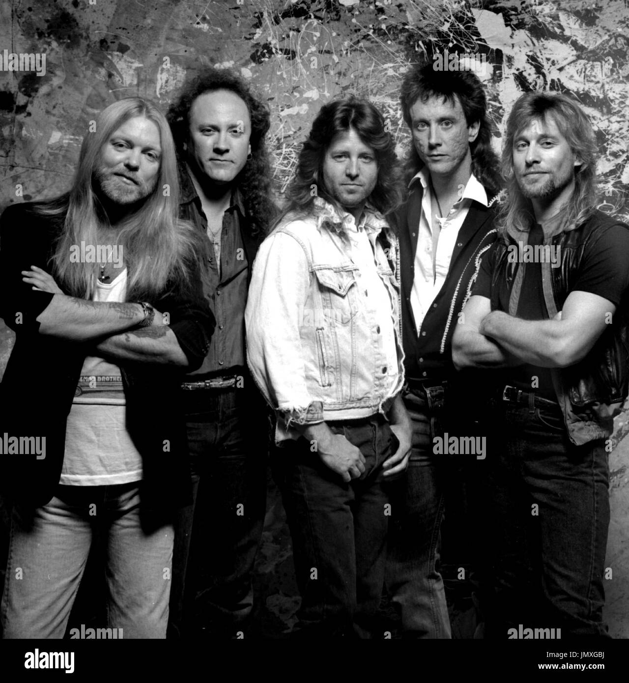 The Allman Brothers Band photographed in 1992. ** HIGHER RATES ** NO ...