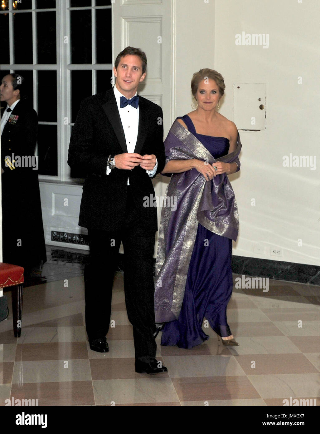 Washington, D.C. - November 24, 2009 -- Katie Couric and Mr. Brooks L ...