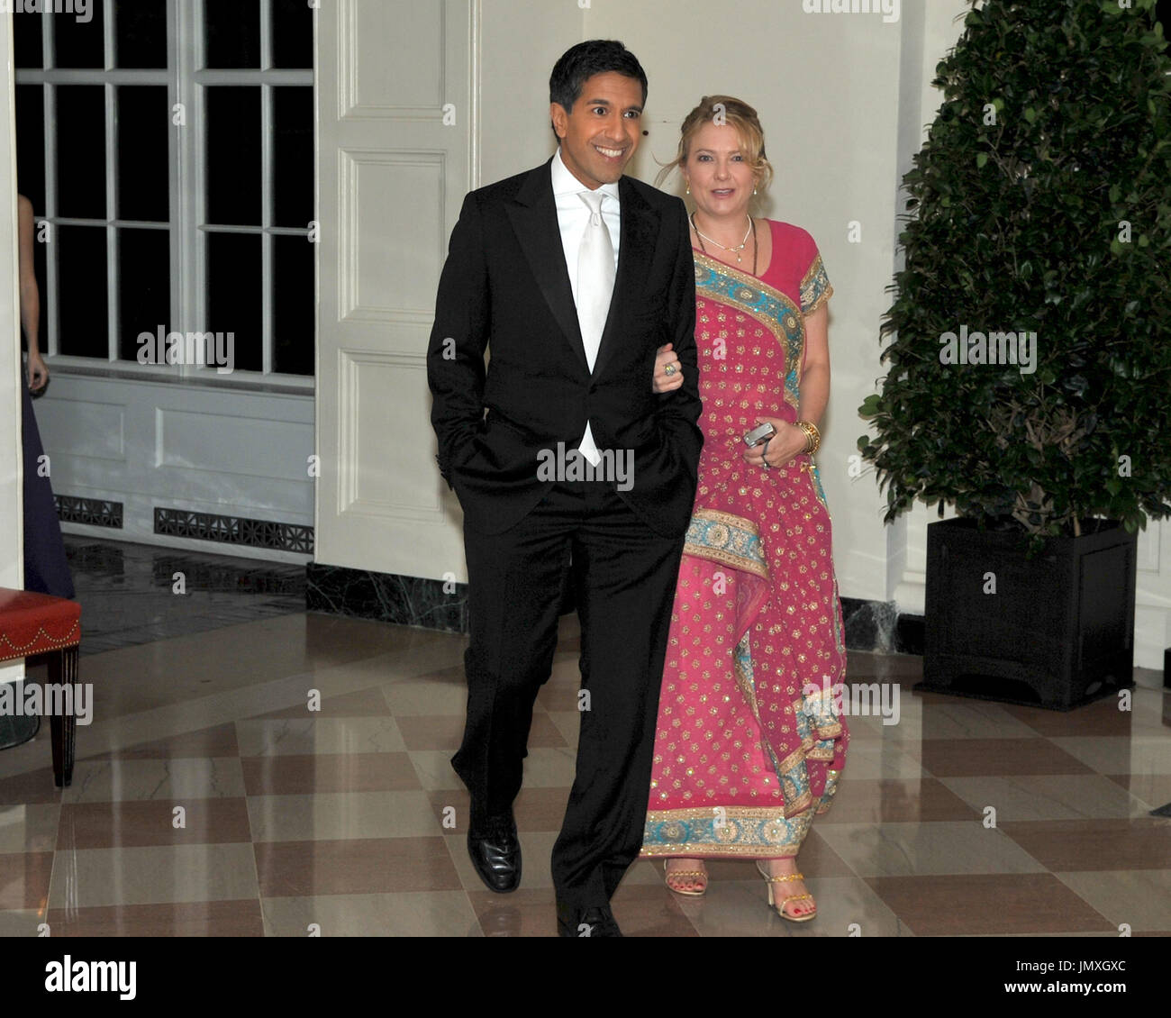 Washington, D.C. - November 24, 2009 -- Mr. Deepak Chopra and Mrs. Rita ...