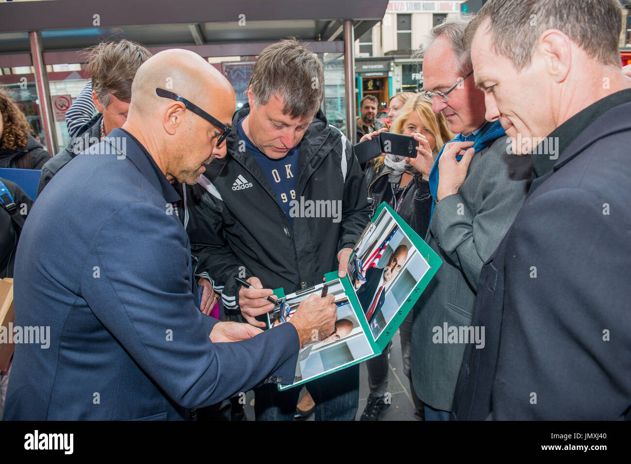 Picture: Stanley Tucci arrives at The Filmhouse, EIFF Stock Photo - Alamy