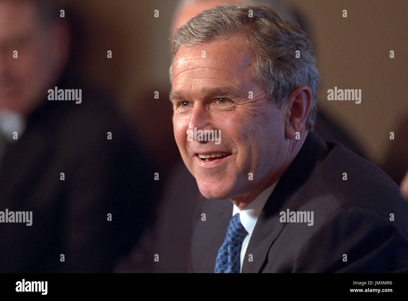 United States President George W. Bush meets with Congressional Leaders ...