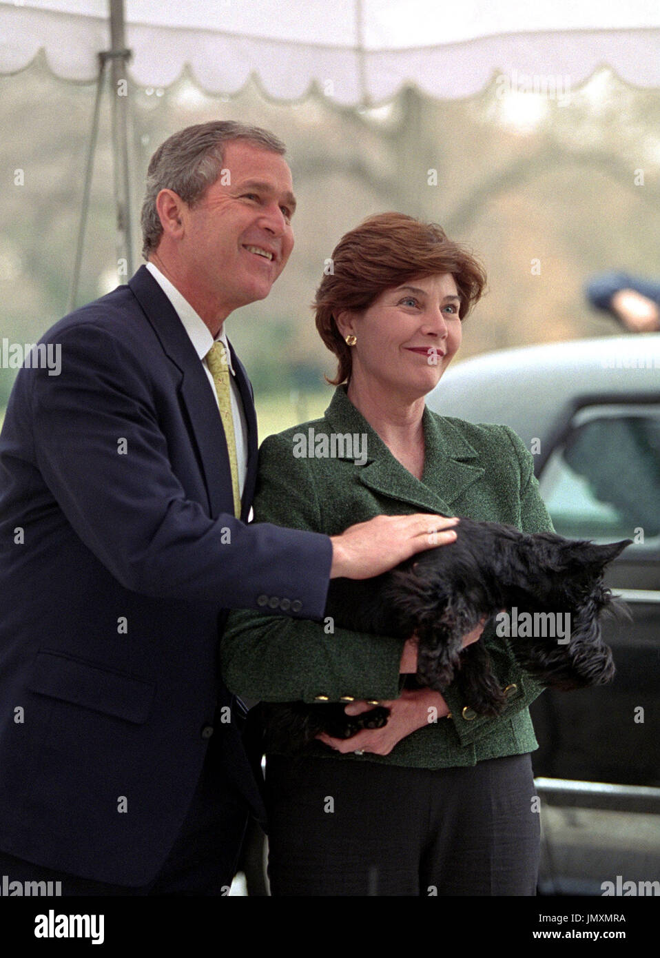 United States President George W. Bush Bush and First Lady Laura Bush ...