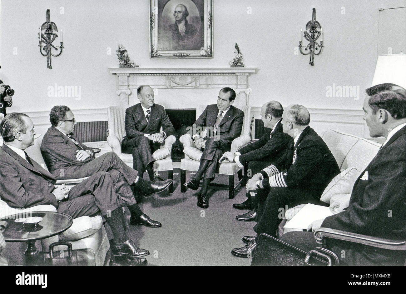 Washington, D.C. - January 18, 1971 -- United States President Richard ...