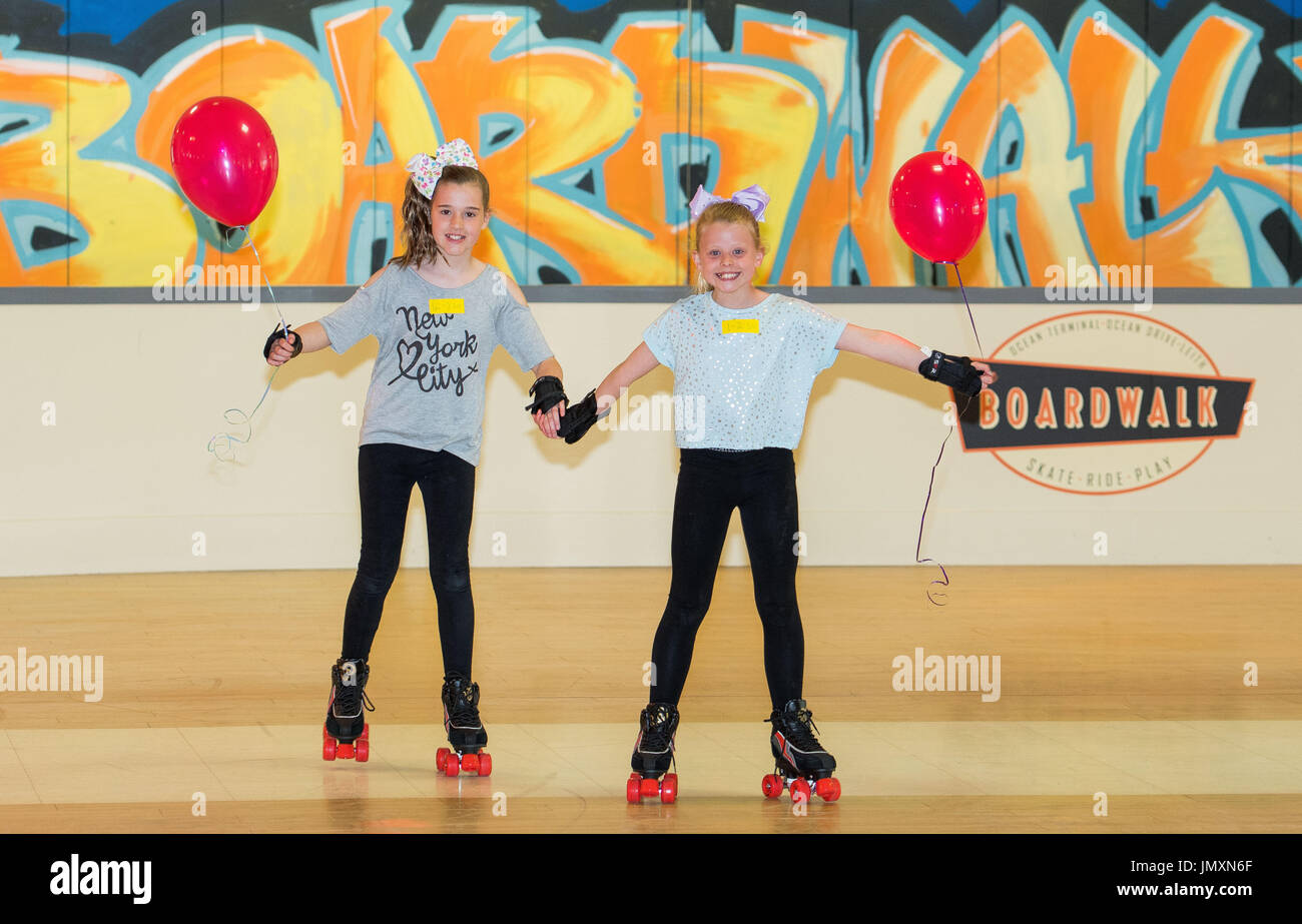 Picture: Lucy Bottomley and Millie Williams both 10 The Boardwalk ...