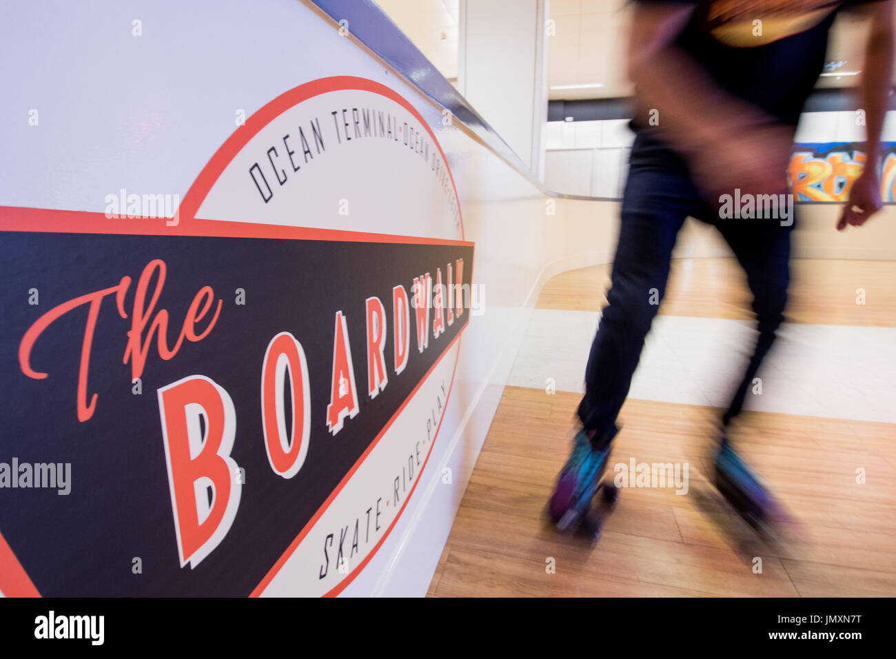 Picture: The Boardwalk Transgression Ocean Terminal Stock Photo - Alamy