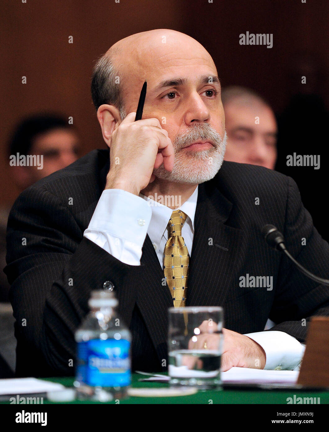 Federal Reserve Chairman Ben Bernanke testifies before the United ...
