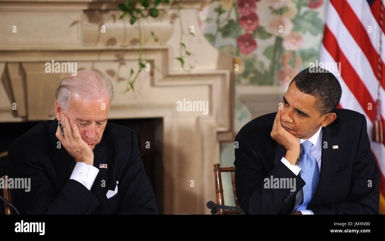 United States President Barack Obama and U.S. President Joseph Biden ...