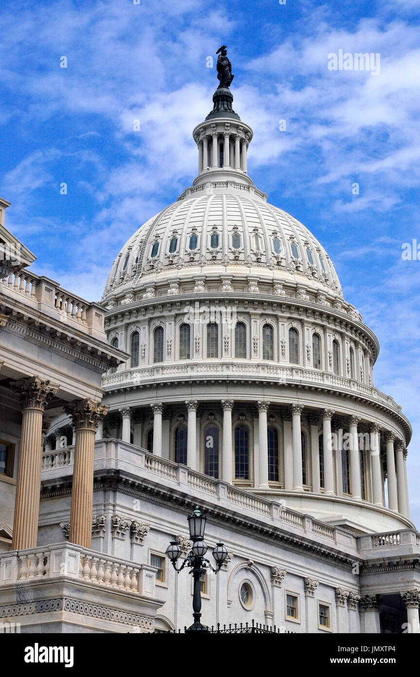 East Front of the United States Capitol Building looking north from the ...