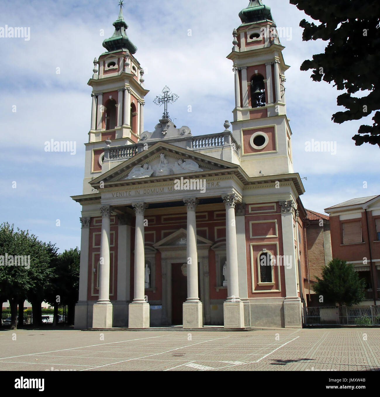 The Sanctuary of Madonna Dei Centauri, Castellazzo Bormida, Italy Stock ...