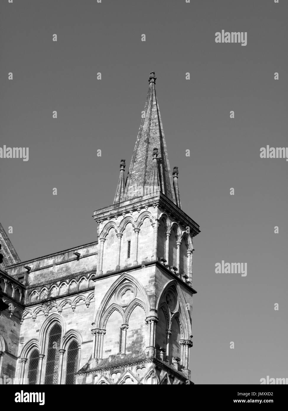 Salisbury Anglican medieval gothic Cathedral, formally known as the ...