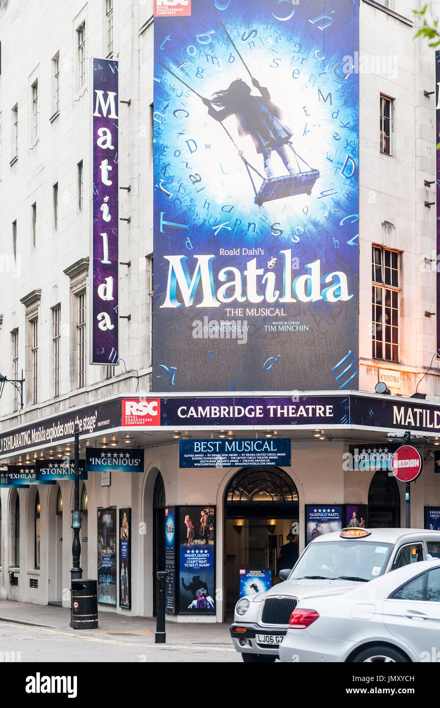 Matilda the musical west end hi-res stock photography and images - Alamy