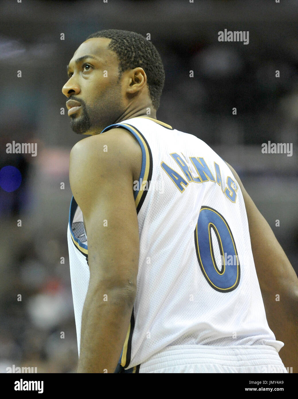 Washington, DC - January 2, 2010 -- Washington Wizards guard Gilbert ...