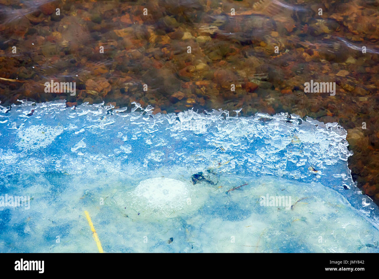 Ice filled river hi-res stock photography and images - Alamy