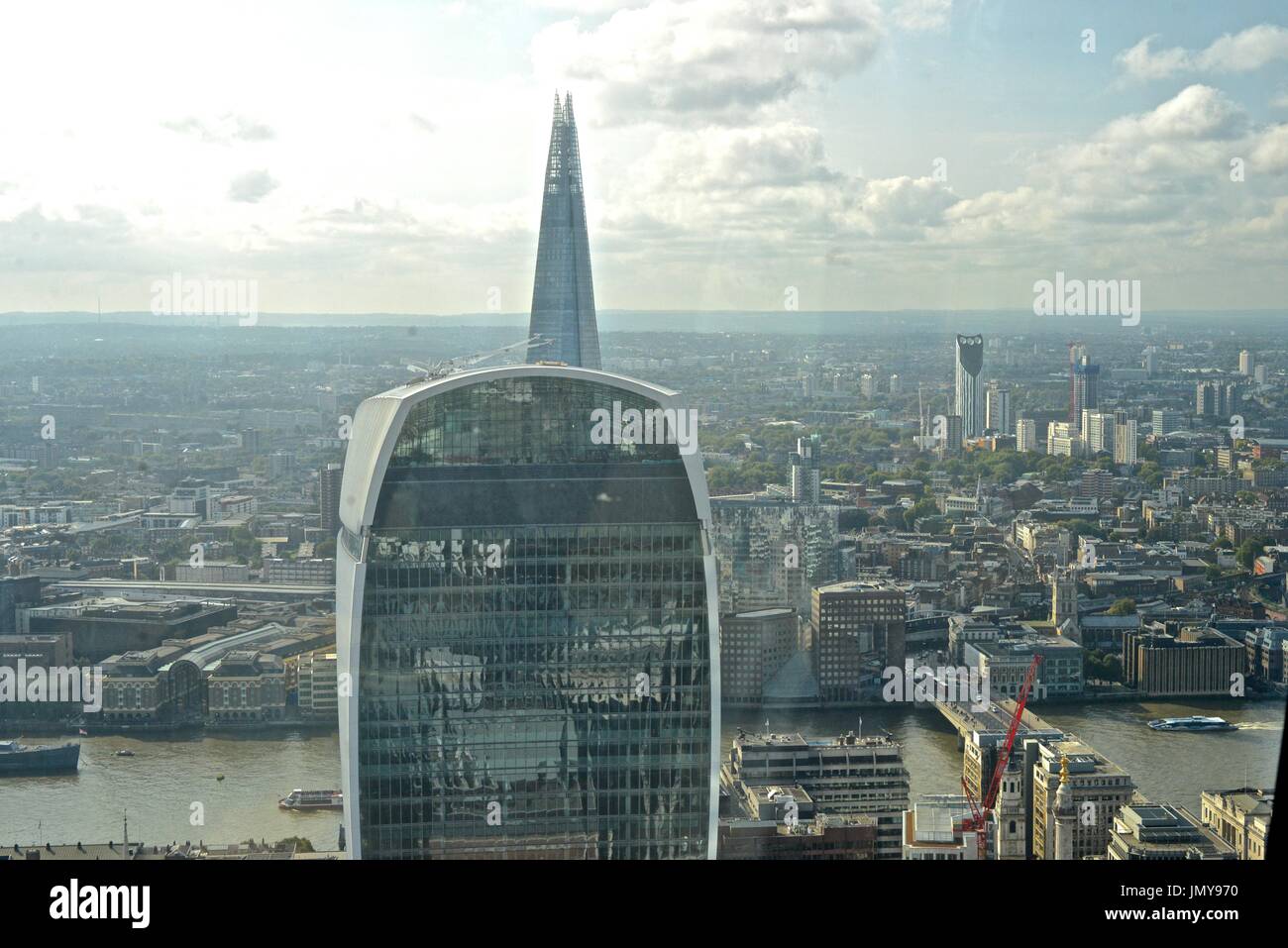 sky scrapers of city of london Stock Photo - Alamy