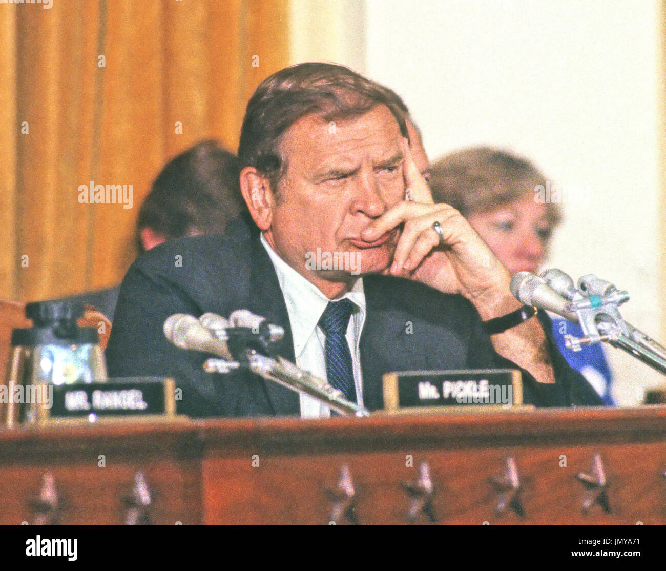 United States Representative Dan Rostenkowski (Democrat of Illinois ...