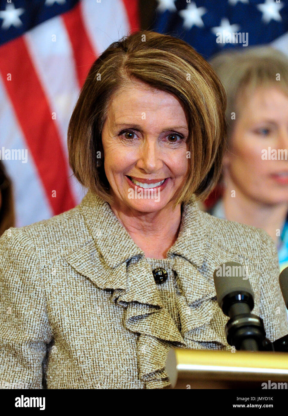 United States House Speaker Nancy Pelosi (Democrat of California) makes ...