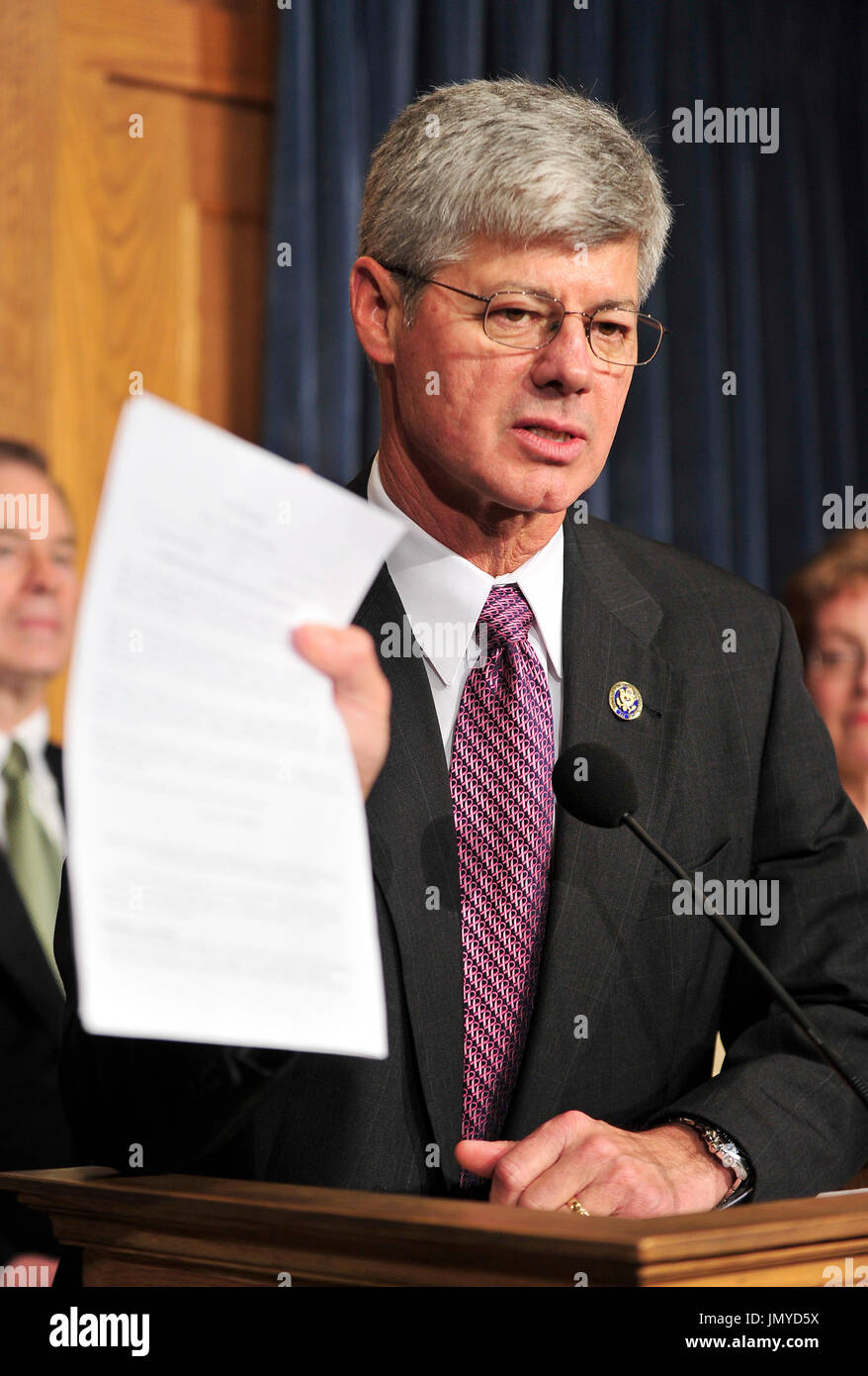 United States Representative Bart Stupak (Democrat of Michigan) holds ...