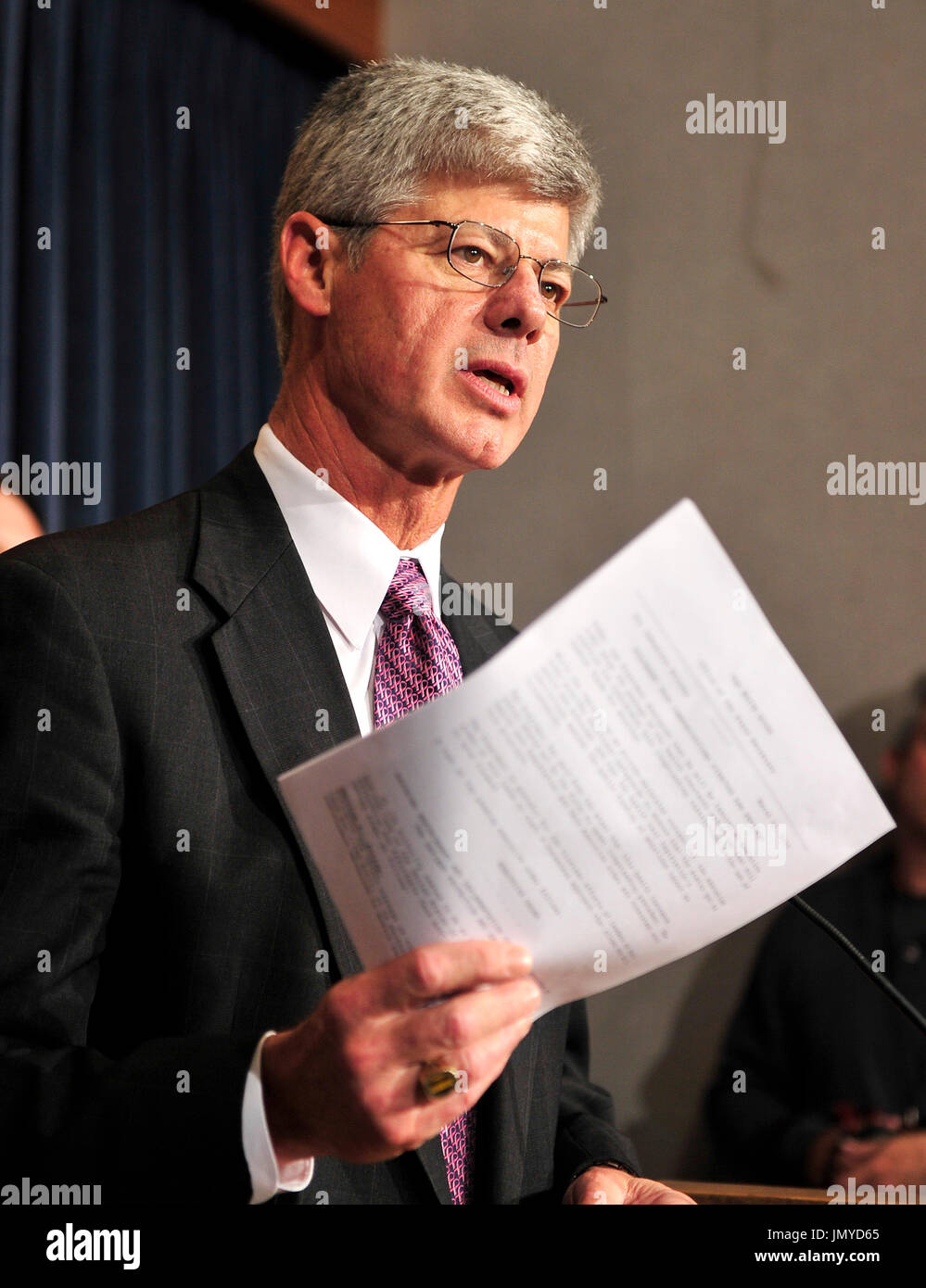 United States Representative Bart Stupak (Democrat of Michigan) holds ...
