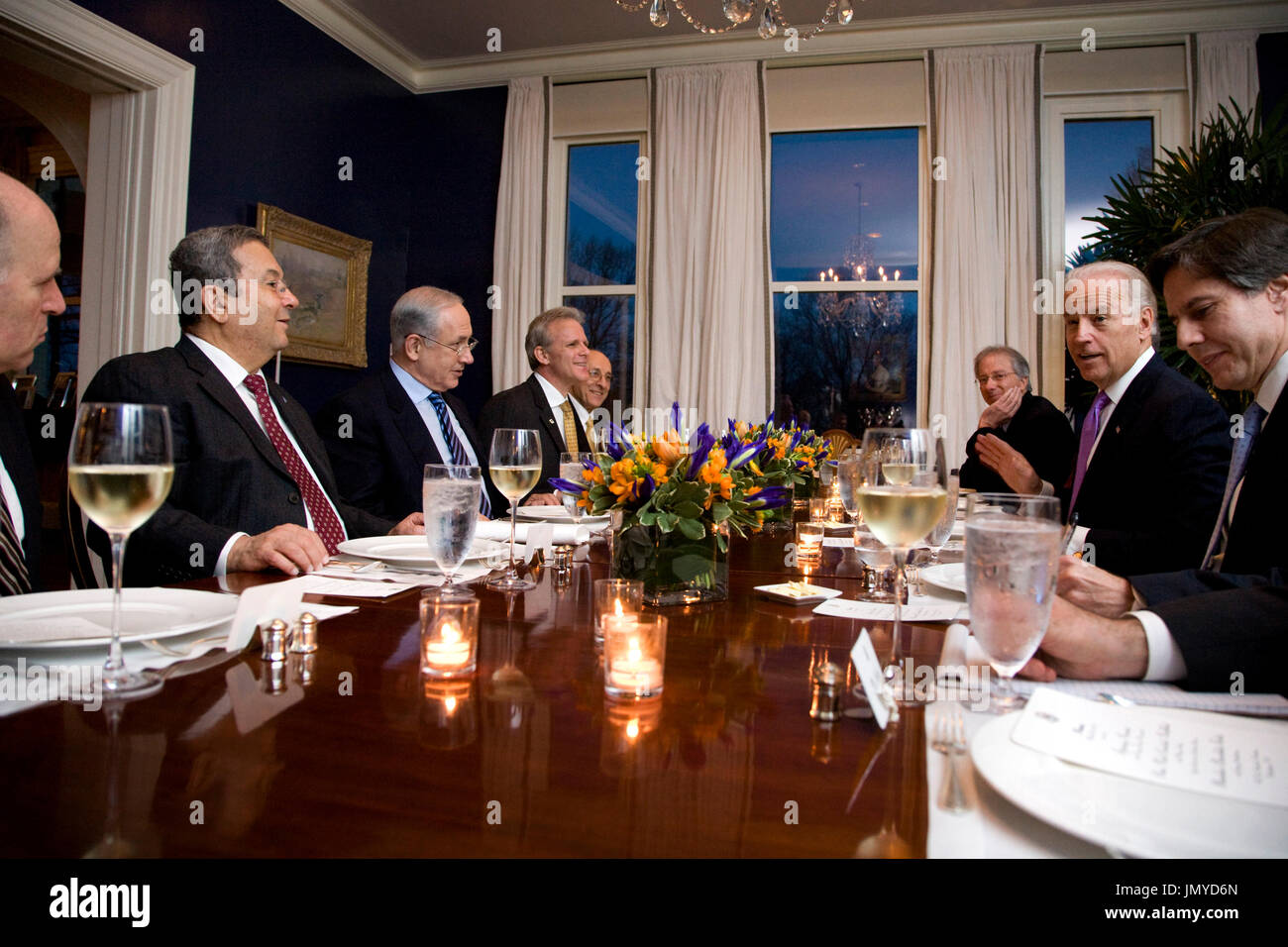 United States Vice President Joe Biden, Prime Minister Benjamin ...
