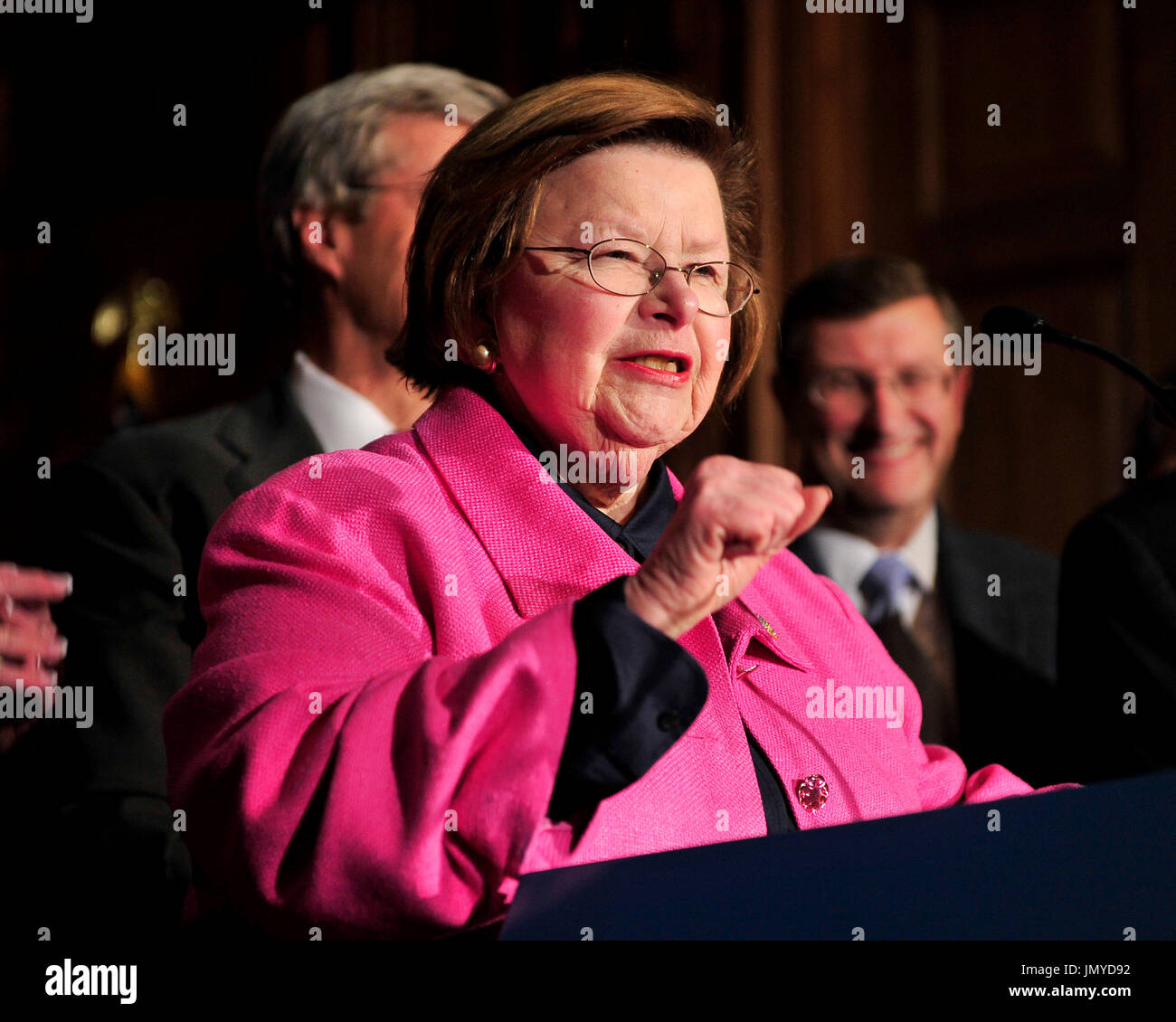 Washington, D.C. - March 25, 2010 -- United States Senator Barbara ...