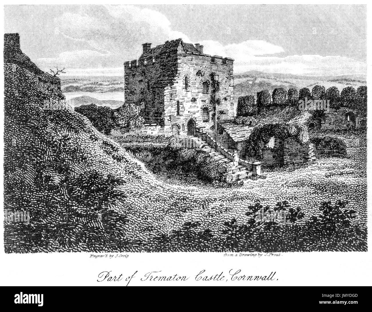 Trematon castle cornwall hi-res stock photography and images - Alamy