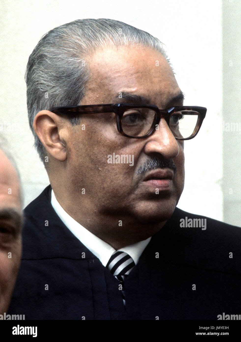 Associate Justice of the United States Supreme Court Thurgood Marshall ...