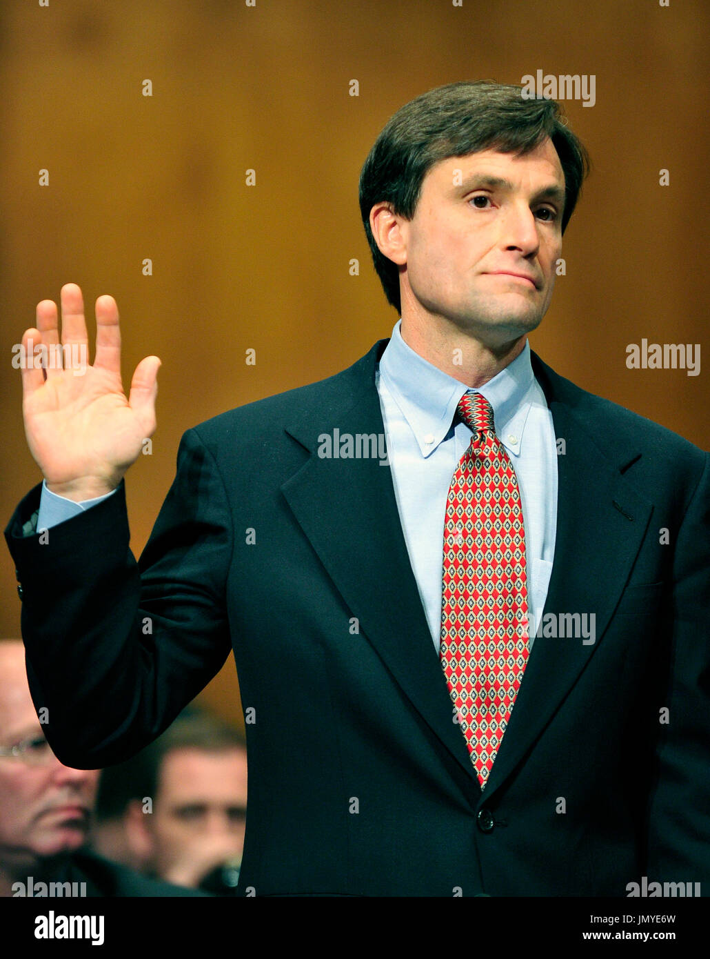Craig W. Broderick, Chief Risk Officer, GSI, is sworn-in to testify ...