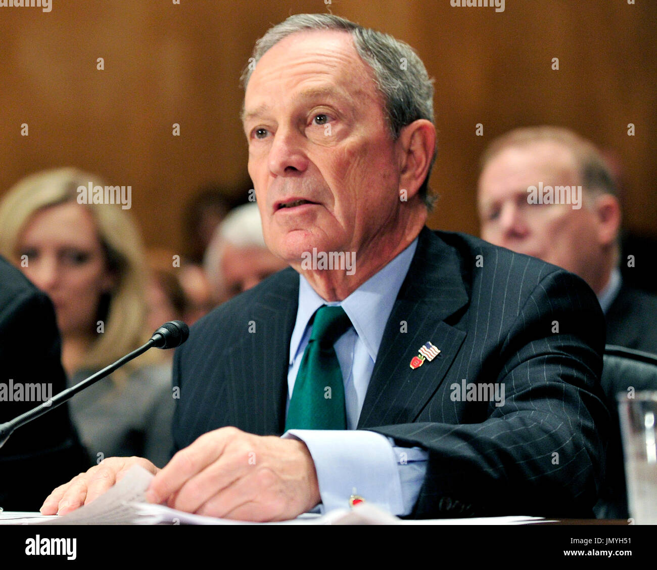 Mayor Michael R. Bloomberg of New York testifies at the United States ...
