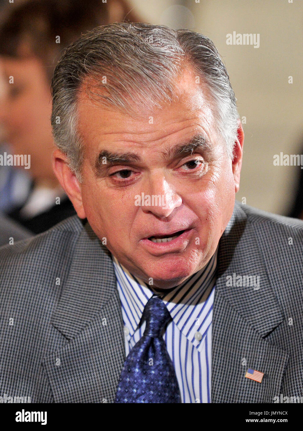 United States Secretary of Transportation Ray LaHood arrives for the ...