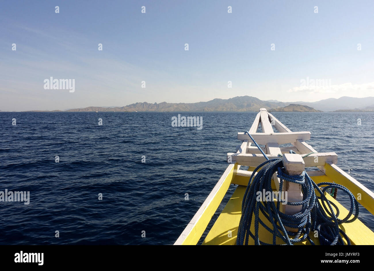 Sea boat ship yacht front deck hi-res stock photography and images - Alamy