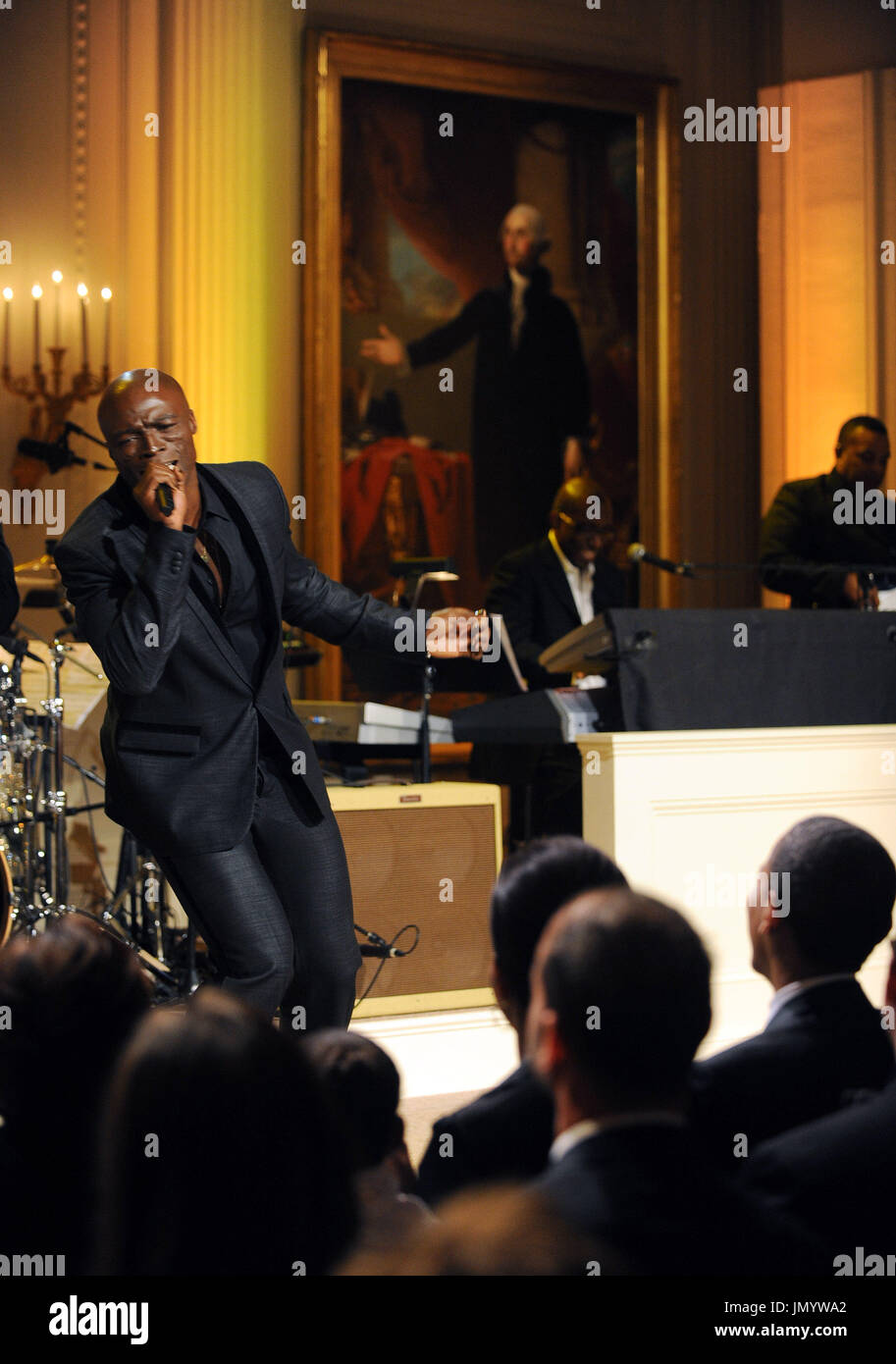 Seal performs during "The Motown Sound: In Performance at the White ...