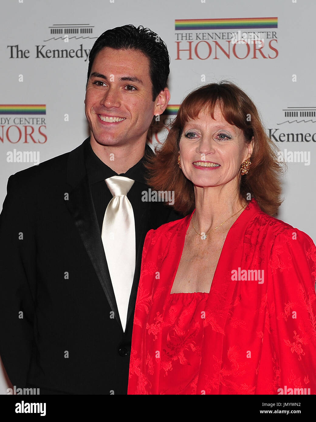 Suzanne Farrell, one of the 2005 Kennedy Center honorees, arrives with ...
