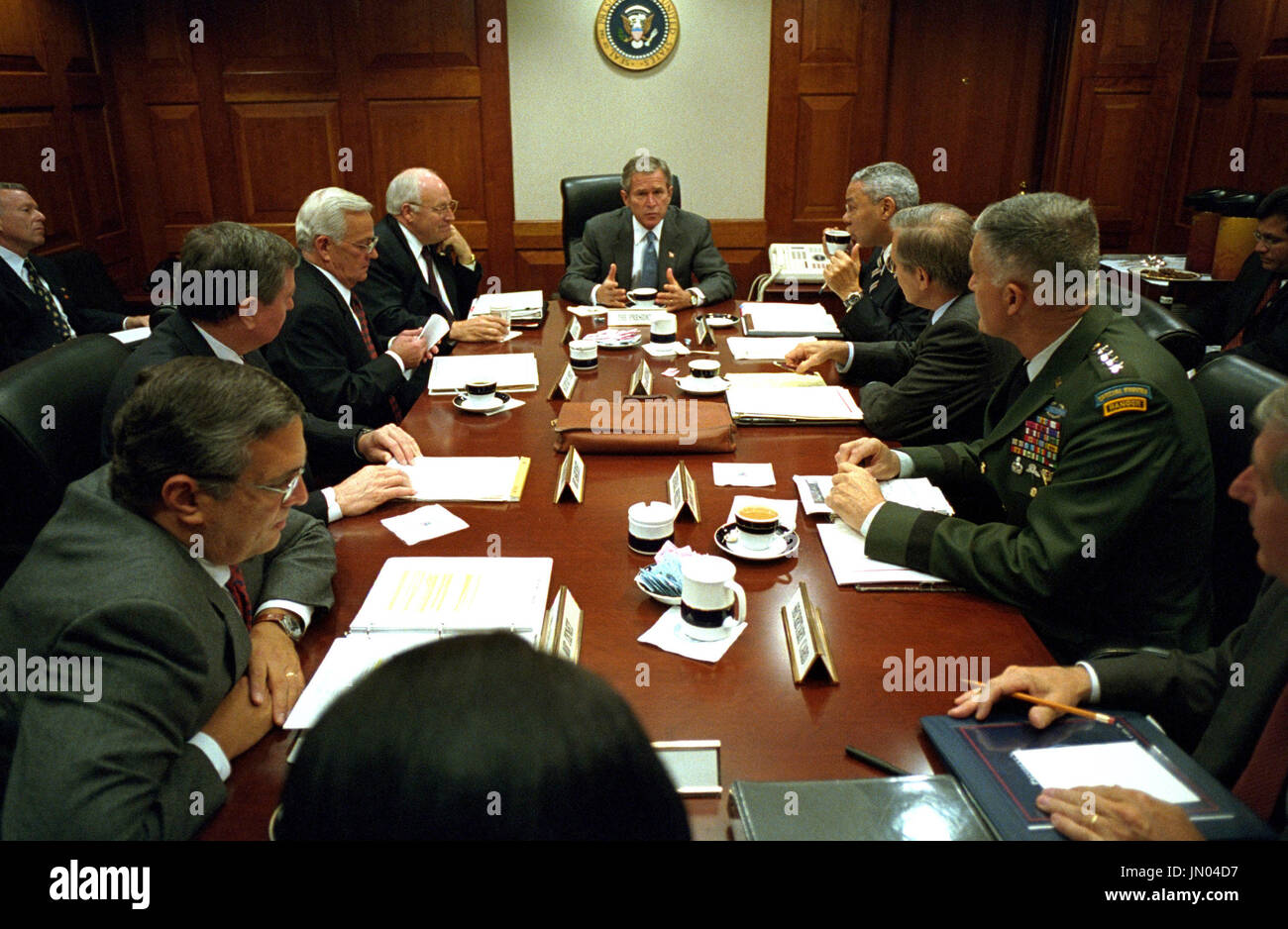 Washington, DC - September 20, 2001 -- United States President George W ...