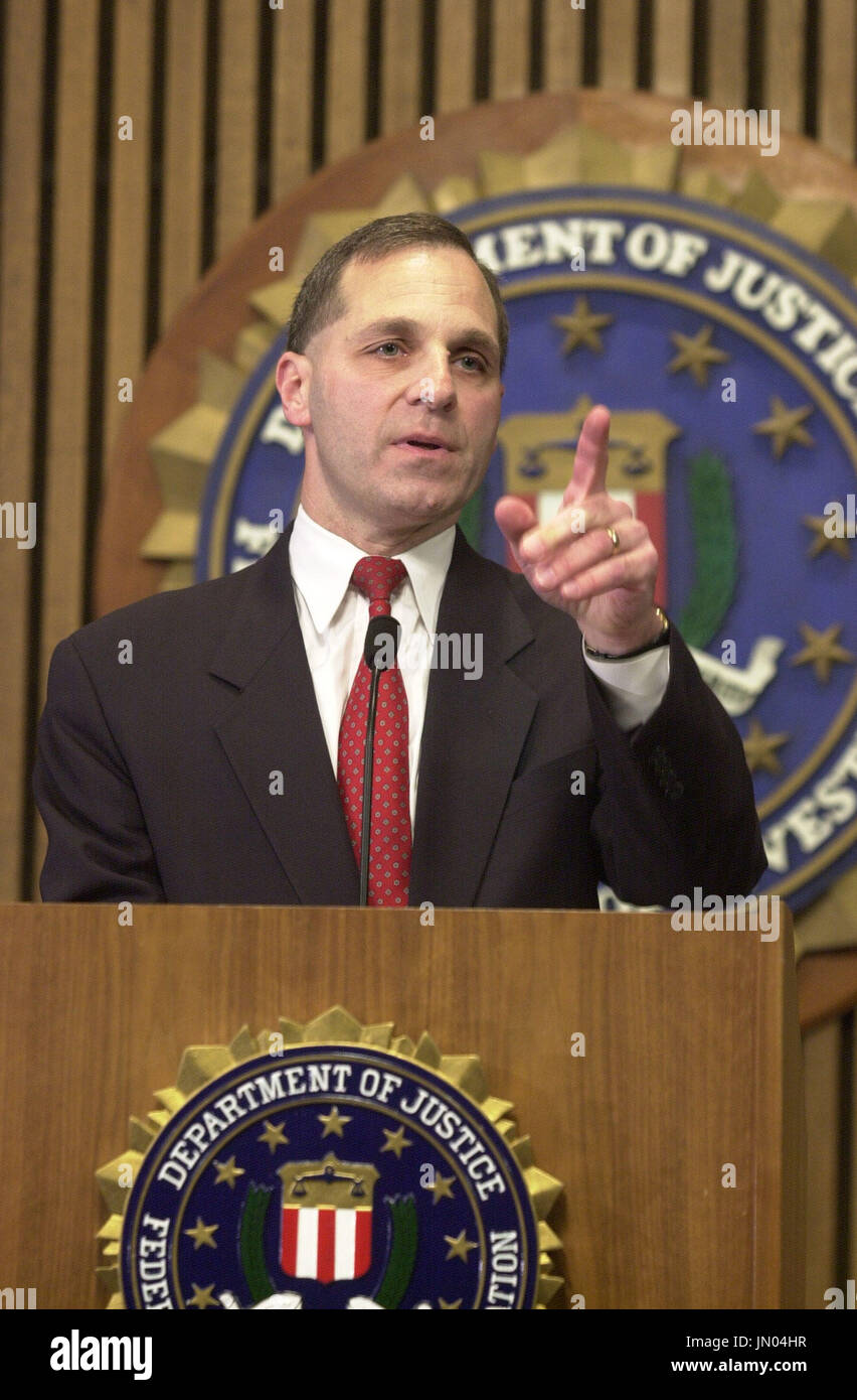 Washington, DC - February 20, 2001 -- U.S. Federal Bureau of ...