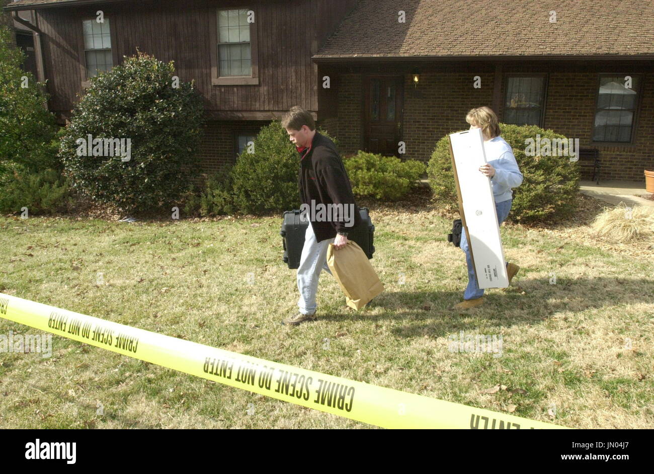 Vienna, VA - February 20, 2001 -- Home of Robert Philip Hanssen, the ...