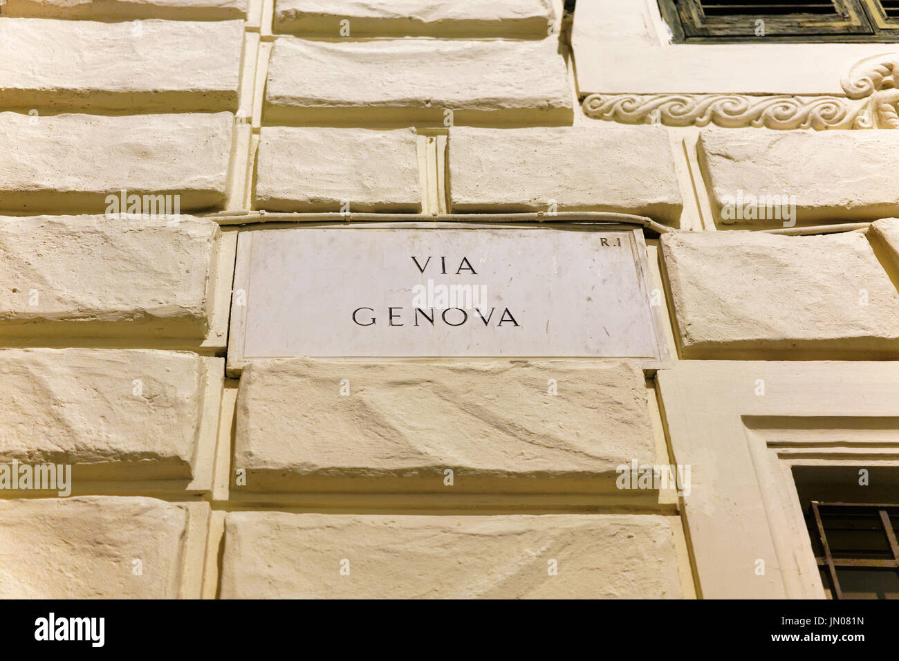 Via genova hi-res stock photography and images - Alamy