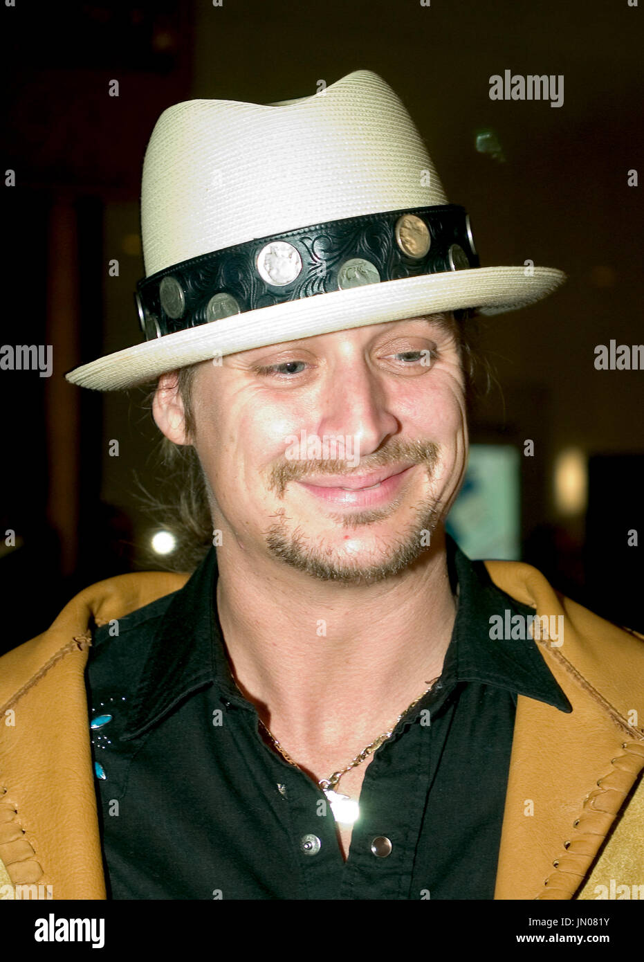 Washington, D.C. - December 4, 2005 -- Kid Rock arrives for the Kennedy ...